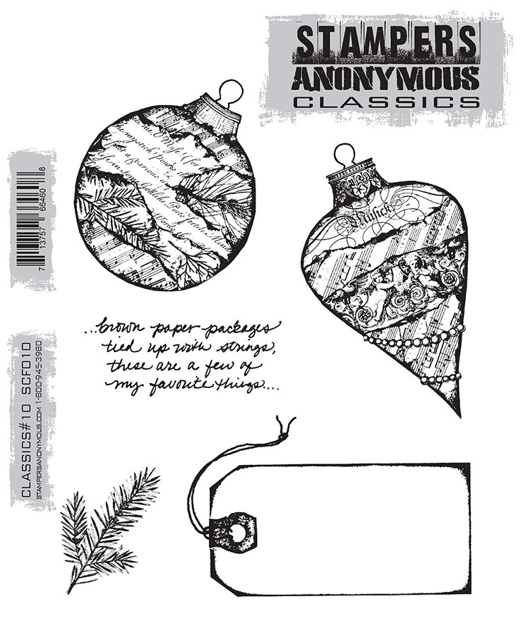 Classics #10 Cling Mount Stamps (CBSCF010) - Craftlines B.V.