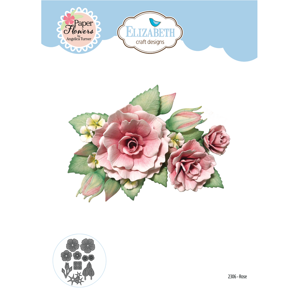 Bohemian Rose Die Rose (2306) - Craftlines B.V.