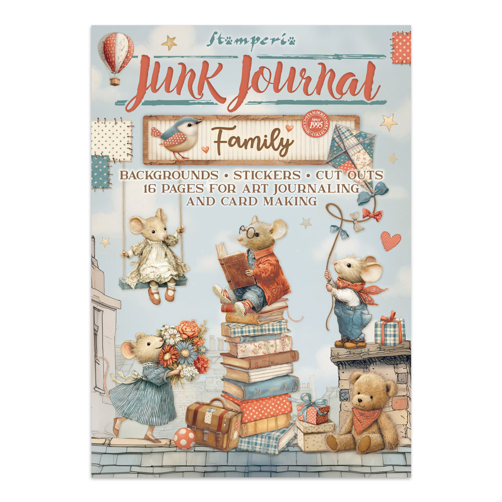 Family Junk Journal Stickers, Backgrounds, Cut-Outs (SBJK11 ...