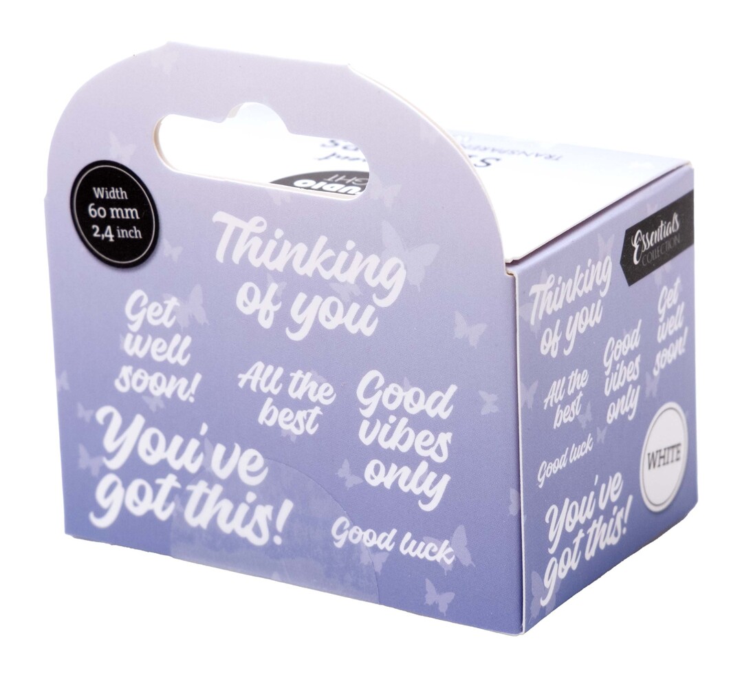 All The Best White Transparent Stickers on Roll (SL-ES-STIC67 ...