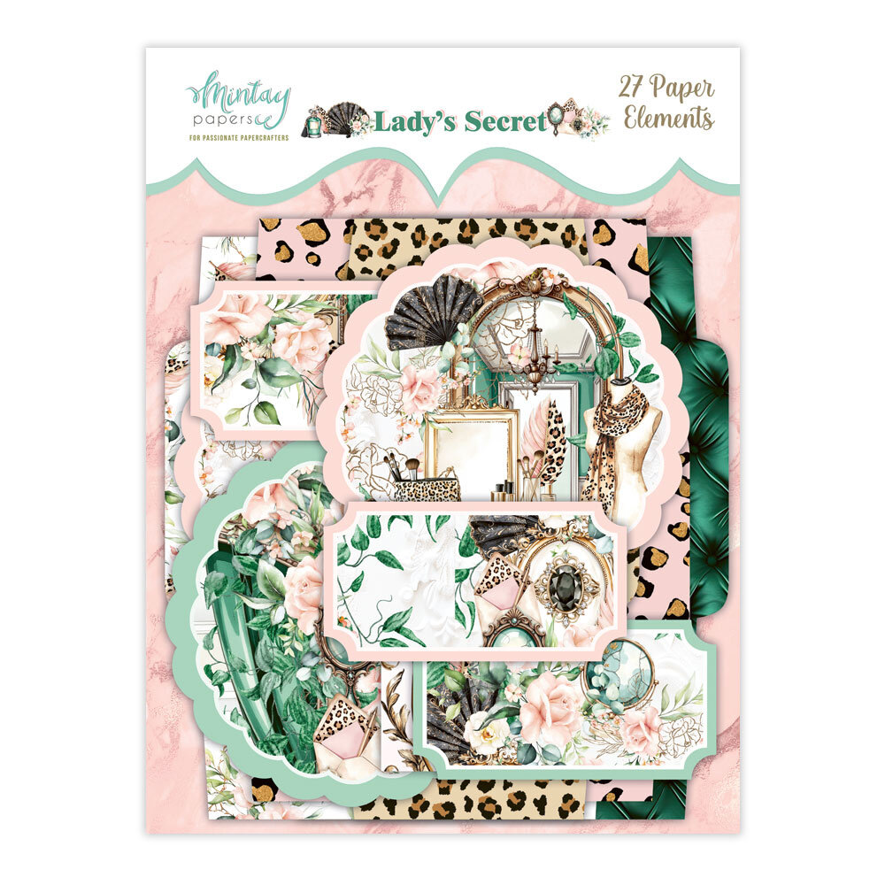 Lady's Secret Paper Elements (27pcs) (MT-LAS-LSCE) - Craftlines B.V.