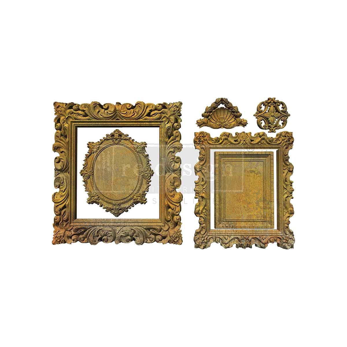 Miniature Grace 5x8 Inch Decor Moulds (680381) - Craftlines B.V.