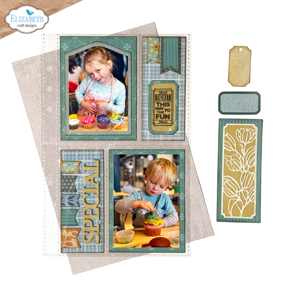 Delightful Discovery Die Pocket Page Inserts 1 (2335) - Craftlines B.V.