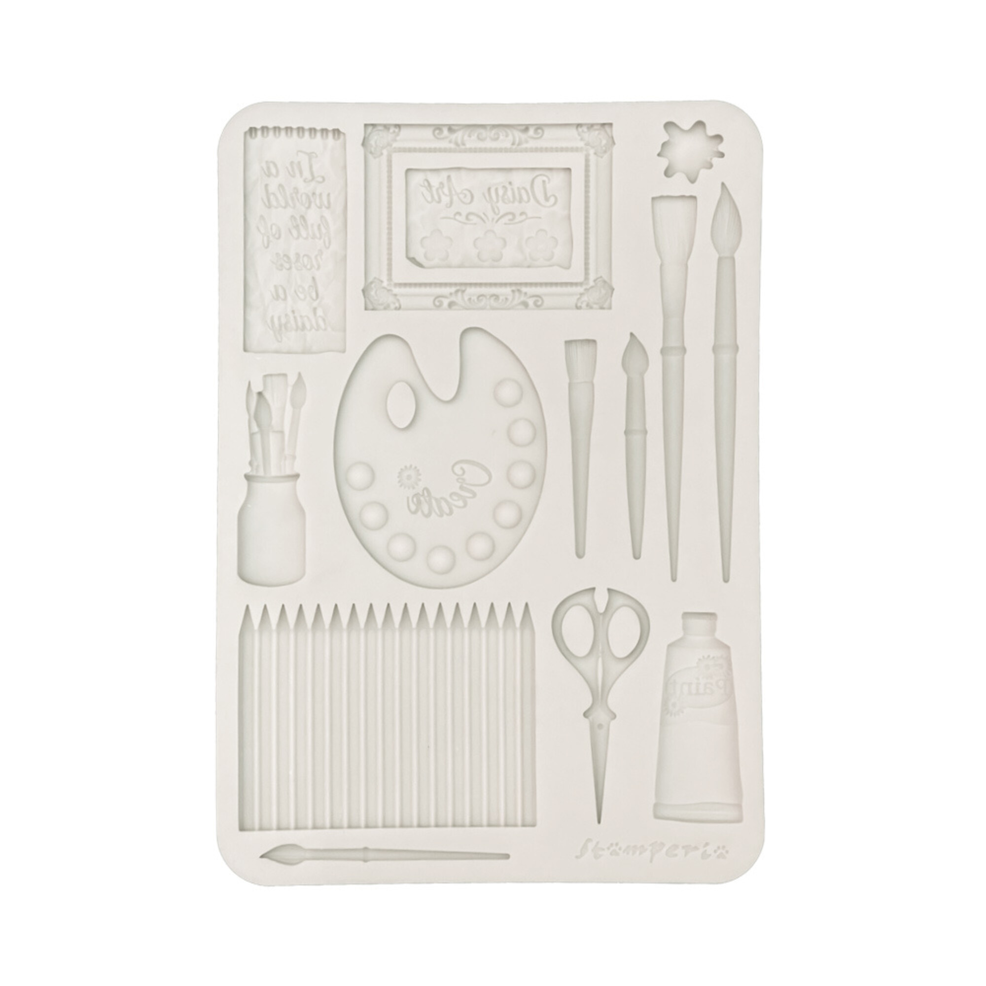 Daisy Art A5 Silicon Mould Creative Art (KACMA604) - Craftlines B.V.
