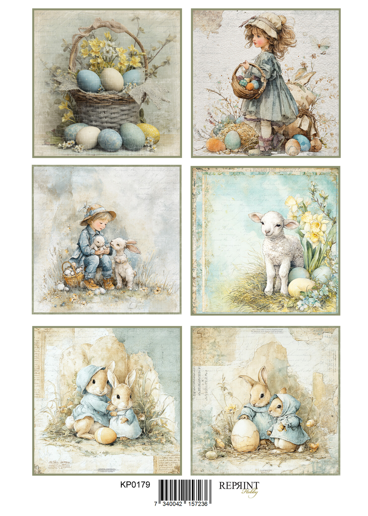 Hello Spring A4 Cutouts (KPA4118) - Craftlines B.V.