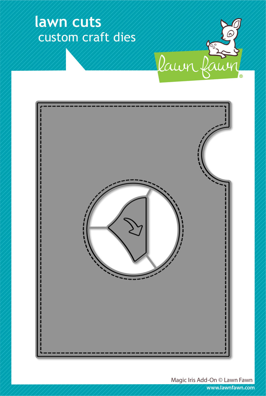 Magic Iris Add-On Lawn Cuts Dies (LF2239) - Craftlines B.V.
