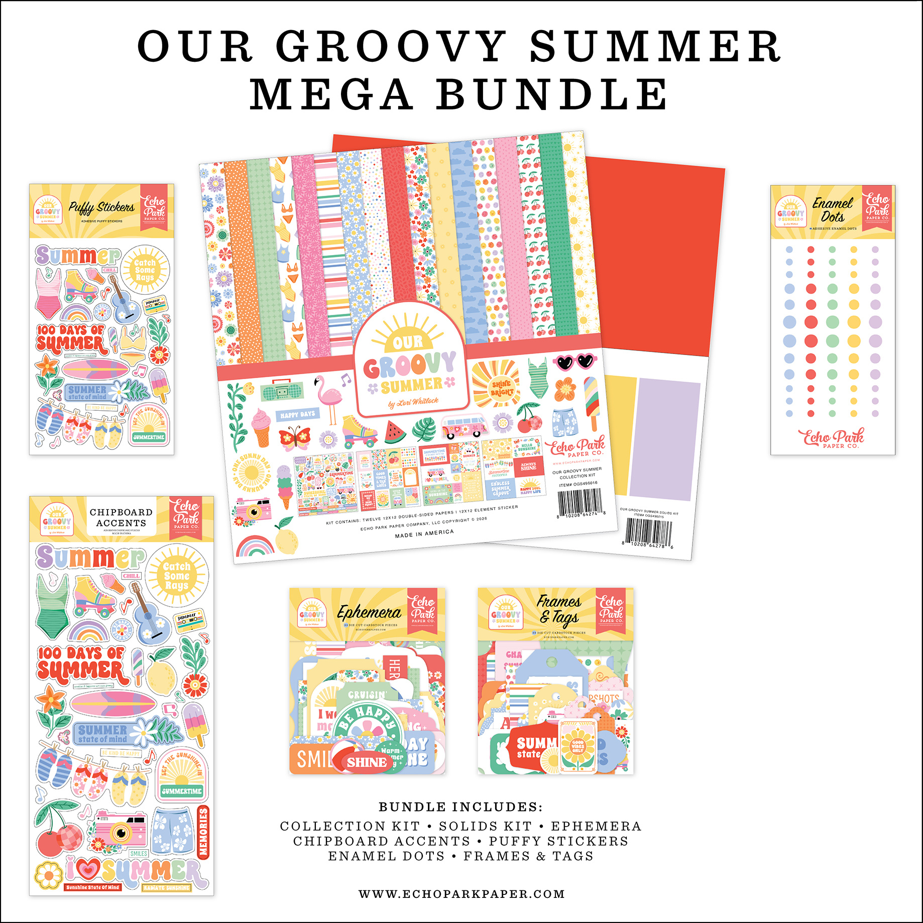 Our Groovy Summer Mega Bundle (OGS496050) - Craftlines B.V.