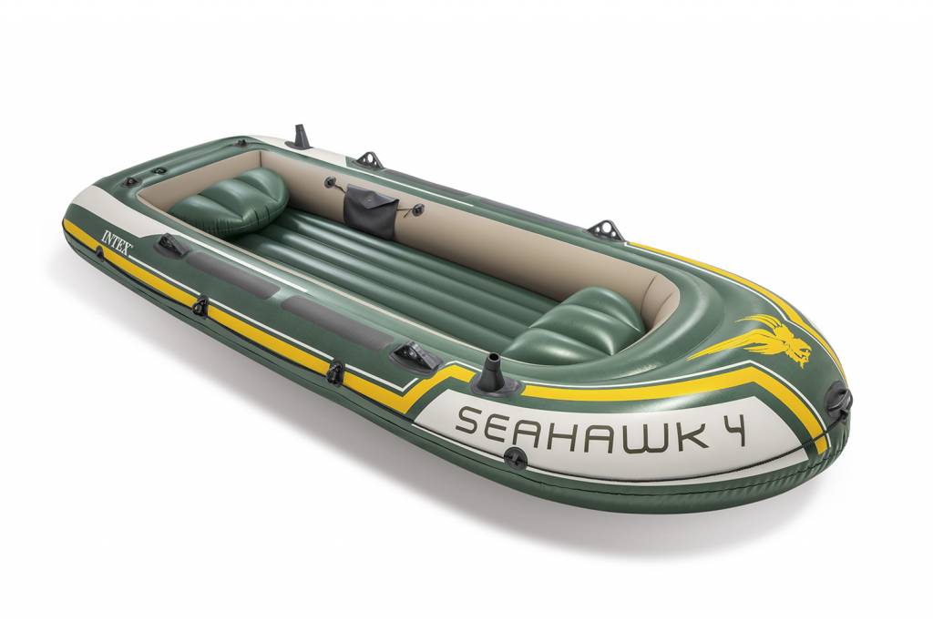 Intex Opblaasboot Seahawk 4 Set vierpersoons - Rubberboot Expert