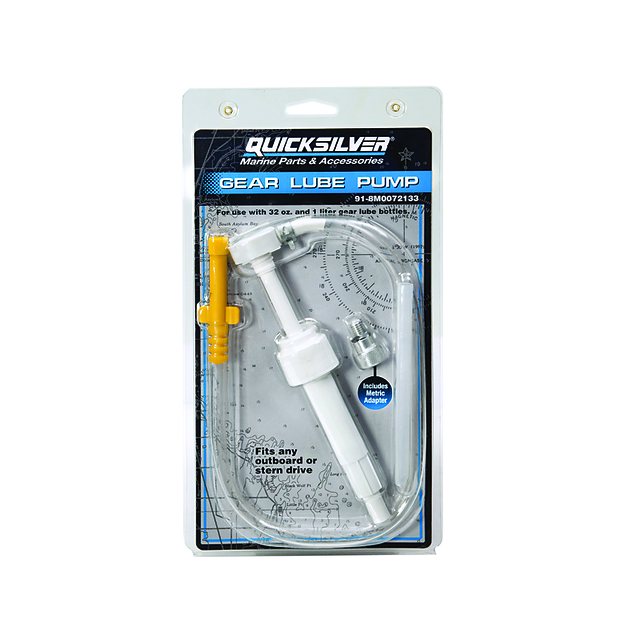 Staartstuk olie handpomp voor buitenboordmotor - Rubberboot Expert