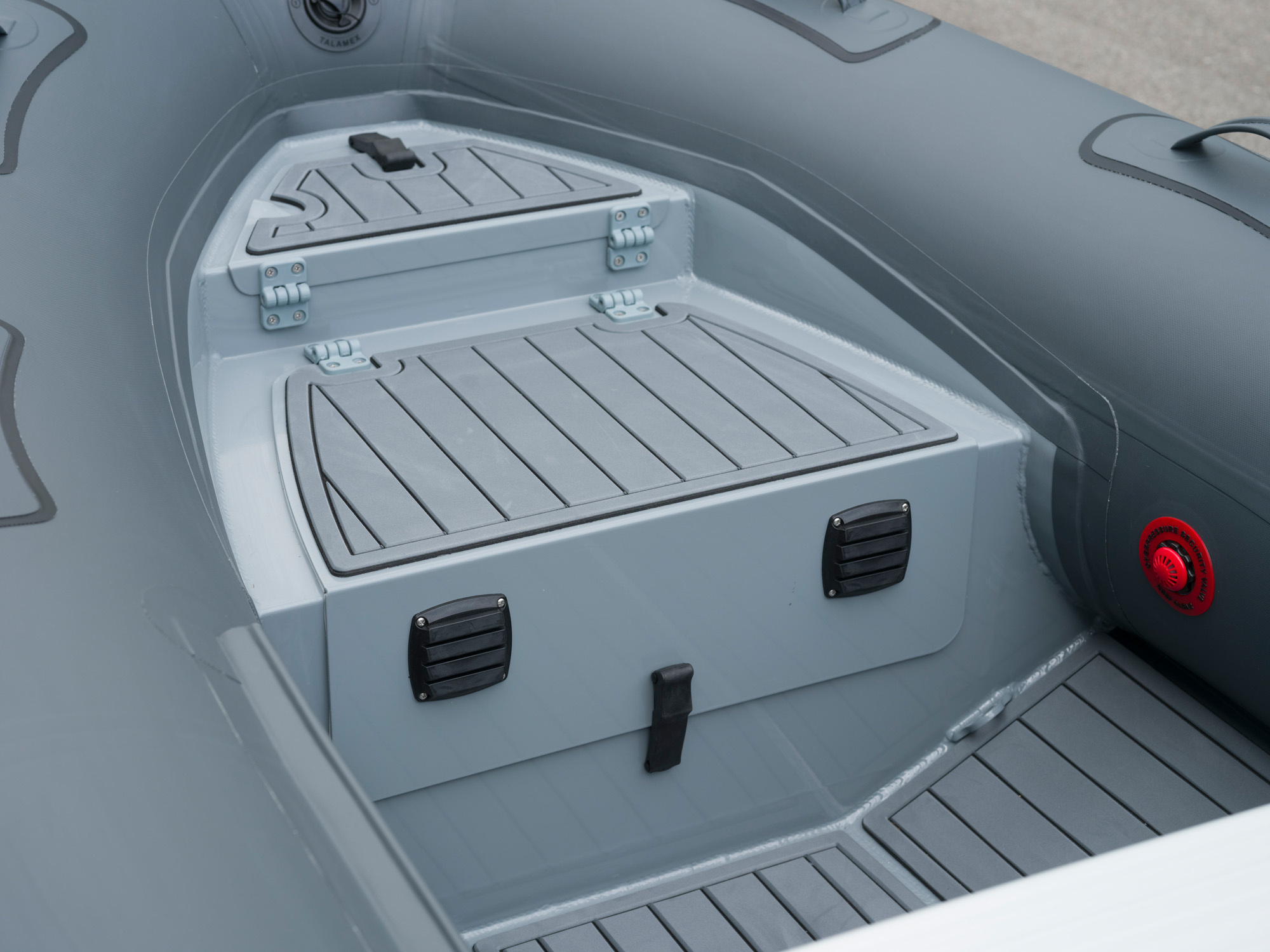 Talamex S-Line 350 RIB boot / rubberboot met alu. romp 350 x 163 x 42 ...