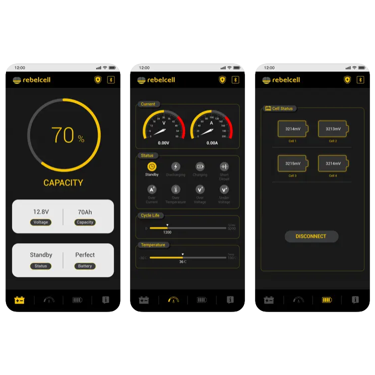 Rebelcell Lithium outdoorbox 12.70 BT - Rubberboot Expert