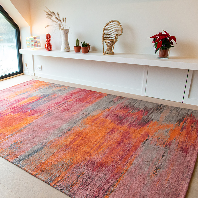 Vintage vloerkleed - Atlantic Monetti 9116 Rood | Hoge kwaliteit - Volero