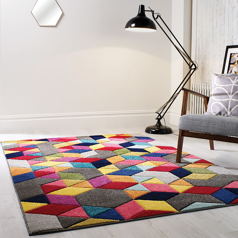 Modern vloerkleed - Spectro Dynamic Multicolor | Kleur - Volero