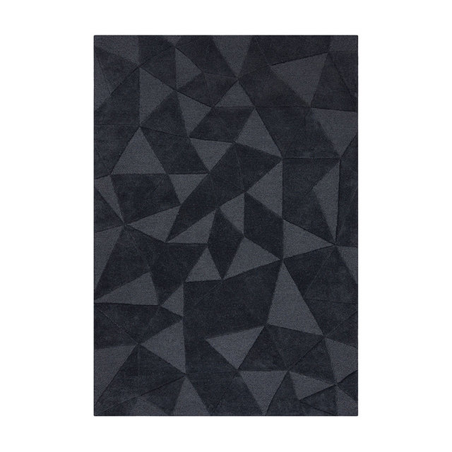 Modern vloerkleed - Mozo Shard Antraciet - Volero