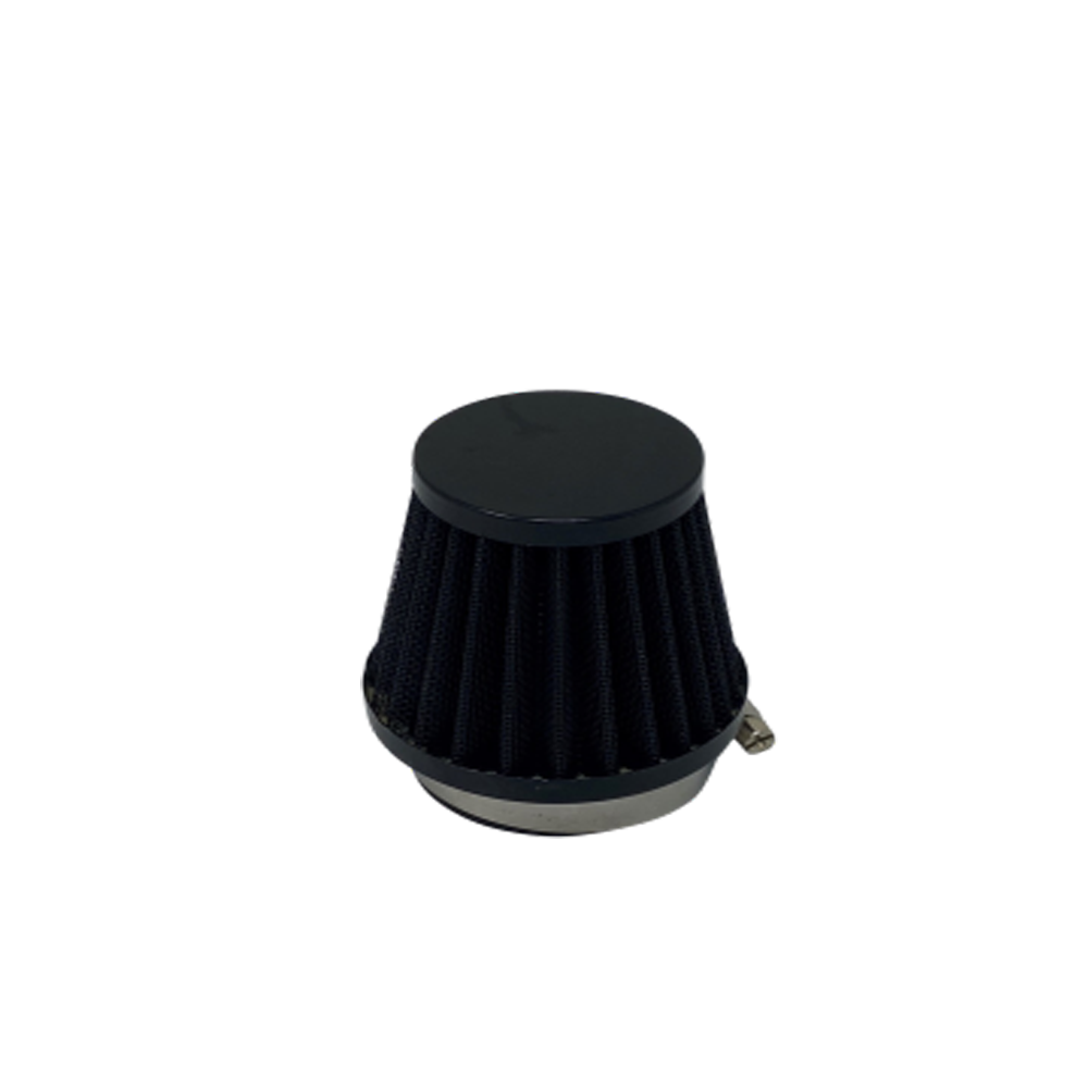 Highway Hawk Air filter with black plated end cap 52/53/54mm diam ...