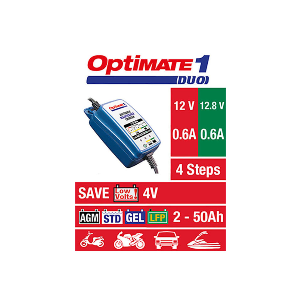 OPTIMATE 1 DUO acculader - Kollies Parts