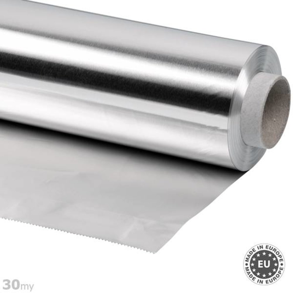 Aluminiumfolie 0,030mm x 450mm x 100m - Aluminiumfolie Nederland B.V.