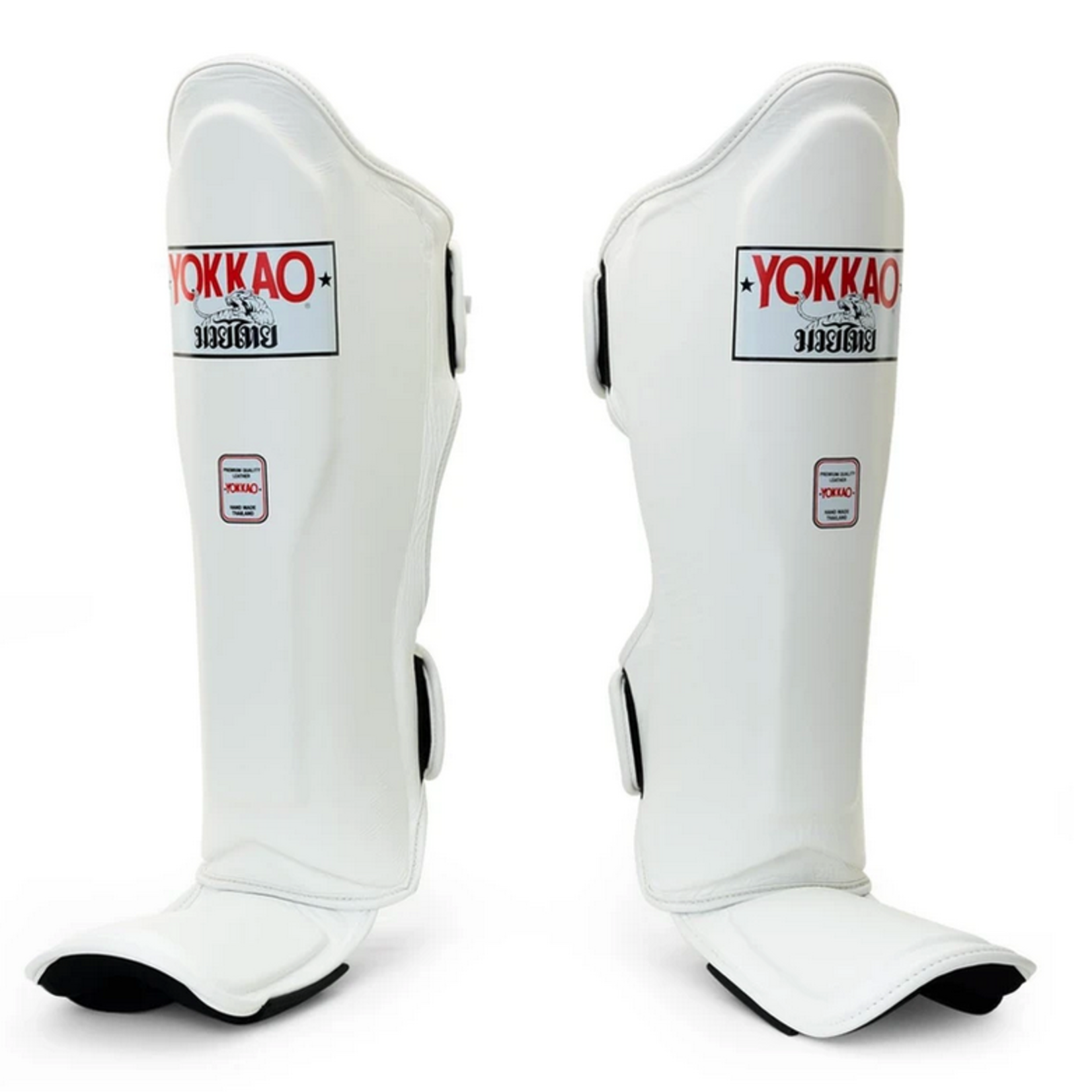 Yokkao Matrix Shin Guards White - Enso Martial Arts Shop Bristol