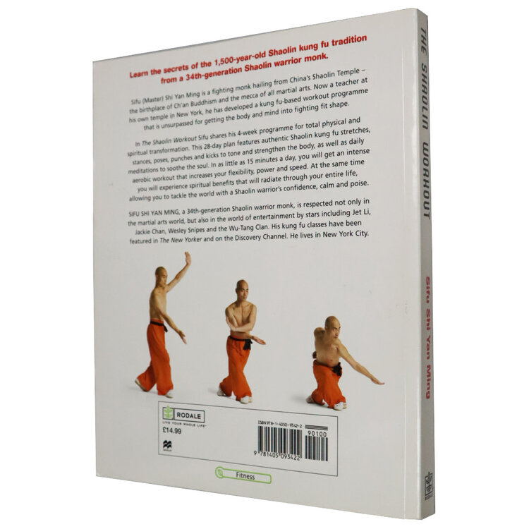 The Shaolin Workout by Shi Yan Ming - Enso Martial Arts Shop Bristol