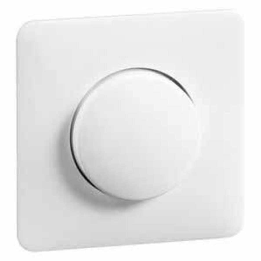 Single dimmer switch button Peha Standard alpine white - ET48.com