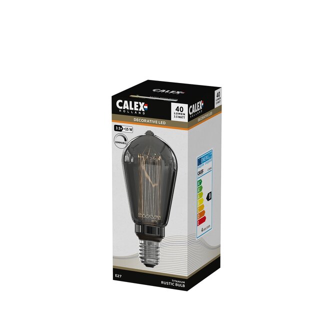 Calex LED Glasfiber Rustic lamp | ET48 - ET48.com