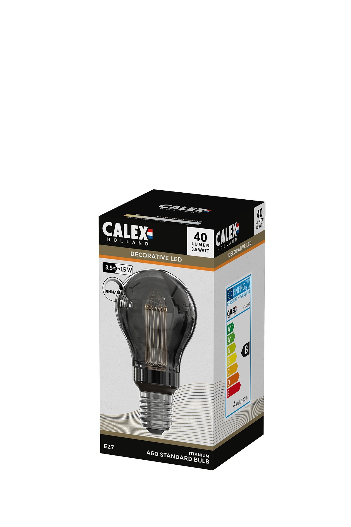 Calex LED Glasfiber A60 | ET48 - ET48.com