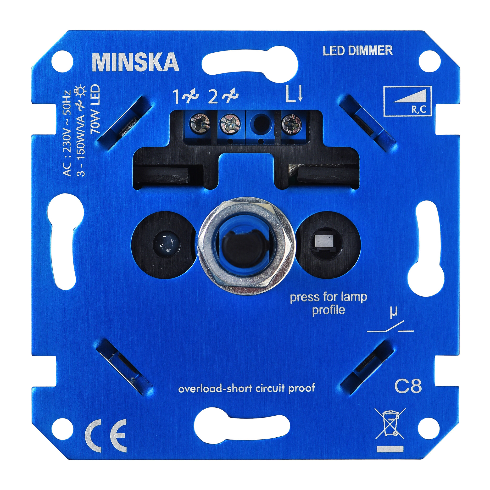 2455 IKEA MINSKA LED Wall Dimmer | ET48.com - ET48.com