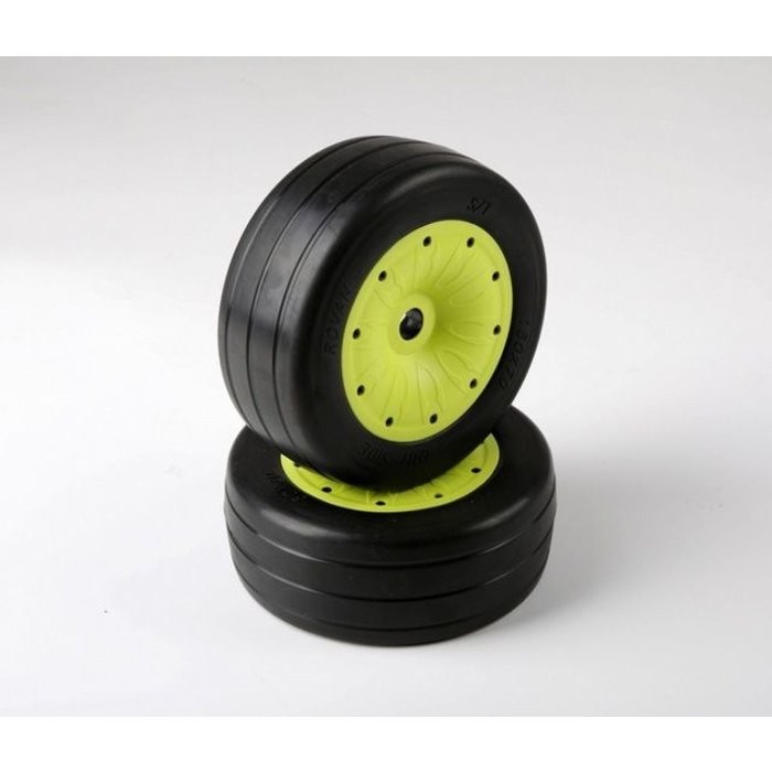 LT / Losi 5T sealed beadlocks slick tires (also fit for BAJA 4WD/SLT ...