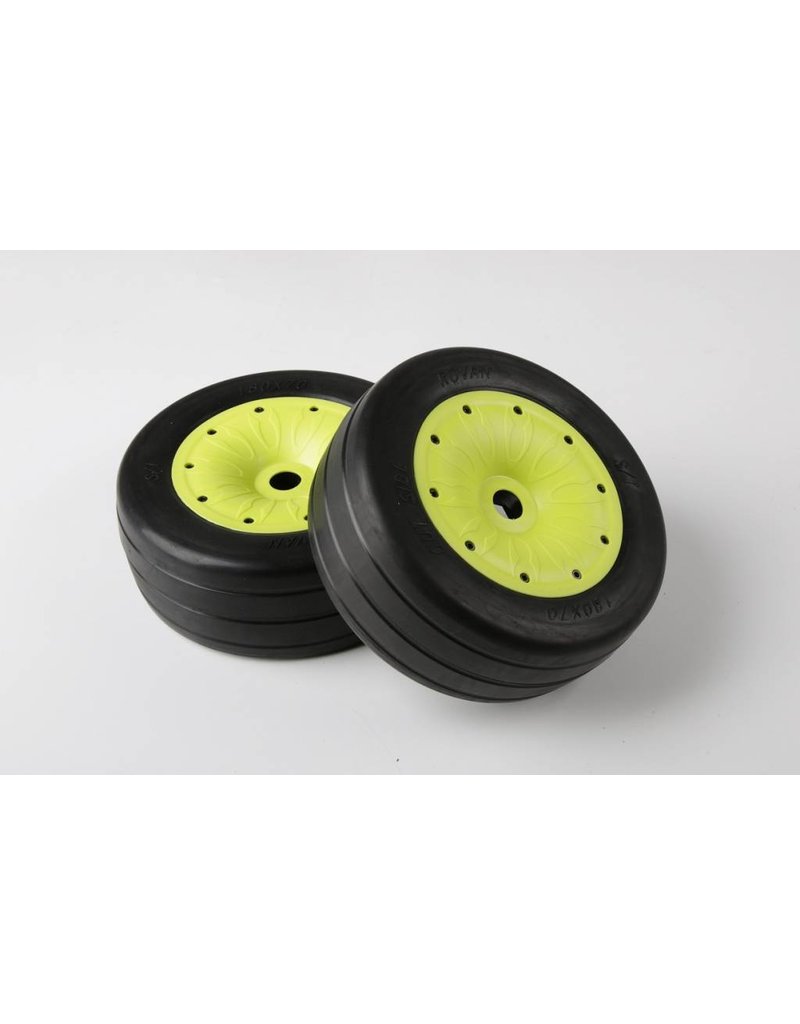 LT / Losi 5T sealed beadlocks slick tires (also fit for BAJA 4WD/SLT ...
