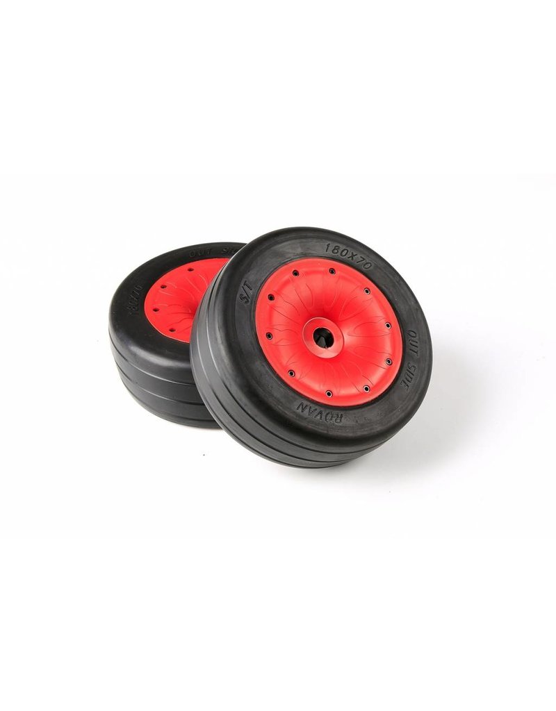 LT / Losi 5T sealed beadlocks slick tires (also fit for BAJA 4WD/SLT ...