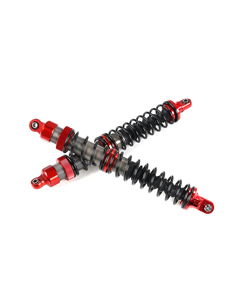 CNC alloy 8mm rear shocks with tower sleeve (2pc) - RovanSports.nl