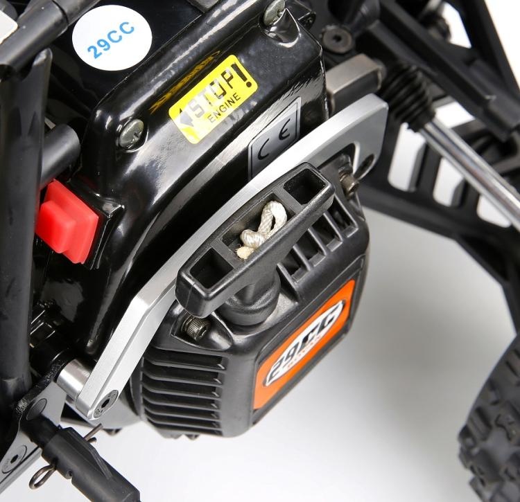 Baha engine cover reinforced frame (silver or orange) - RovanSports.nl