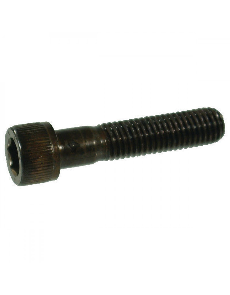 Cylinder Allen bolt (hexagon socket bolt) black metal M6x40-25 (10 pcs ...