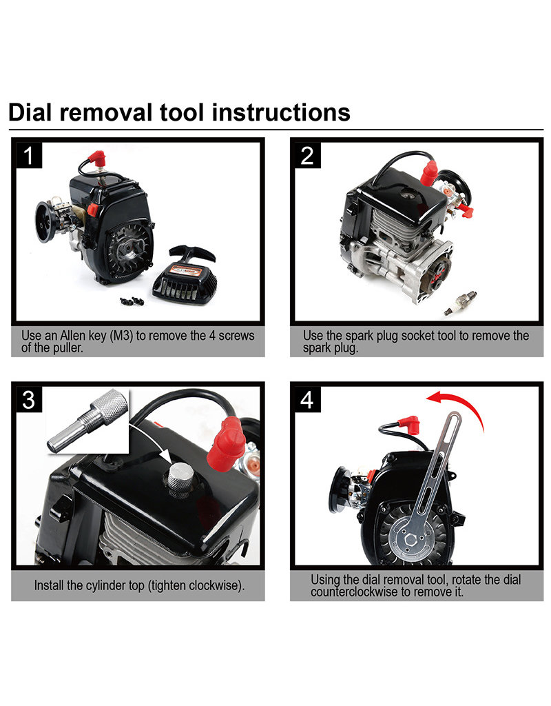 Easy start / super easy starter dial plate CNC metal disassembly tool ...