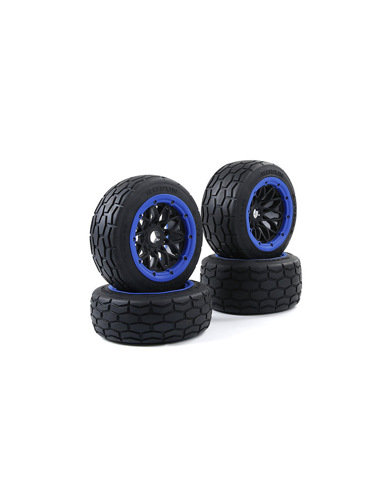 BAHA 5B Slab stone tire set / street tire set 170x60+170x80 (4pcs) with ...