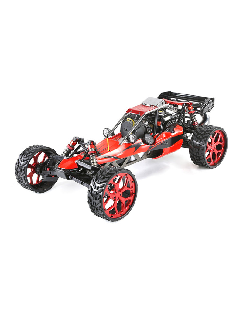 BAHA 5B CNC Alu Metal Wheels New All-Ground Tire Assembly Kit complete ...