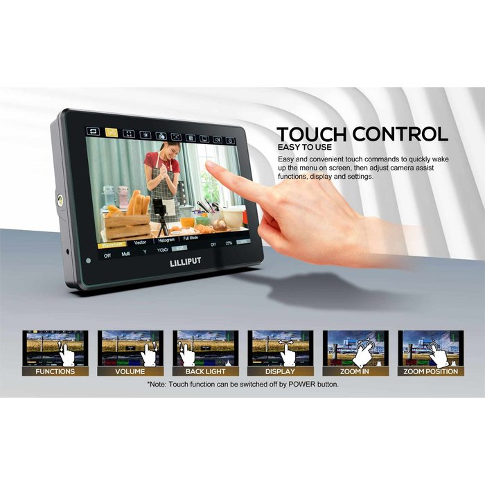 Lilliput HT7S 7" On-Camera Control Monitor - Videoholland