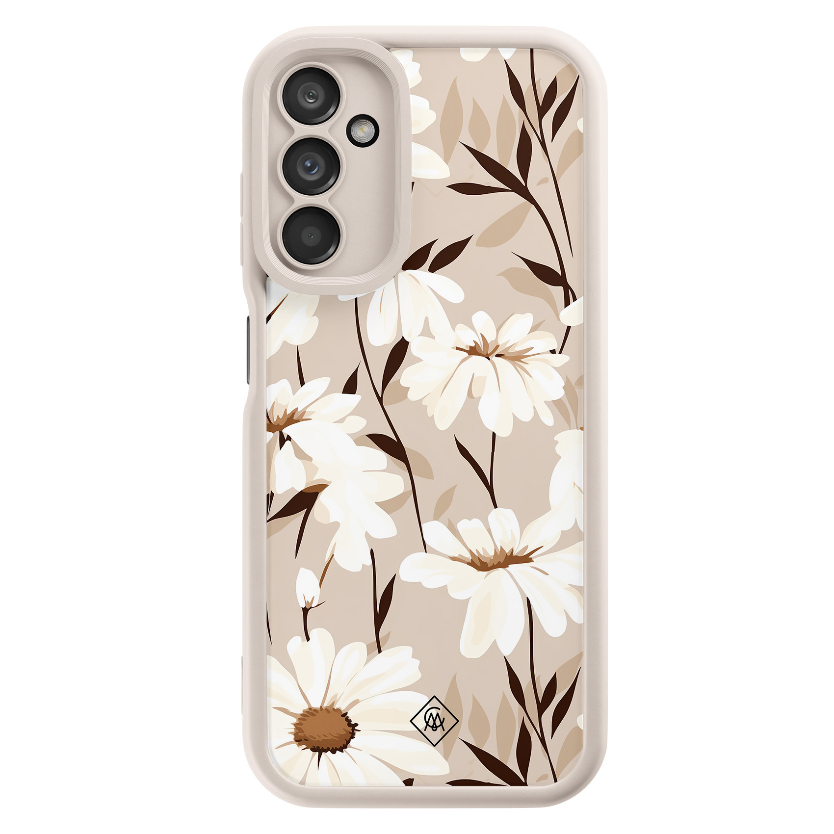 Samsung Galaxy A14 beige case - In bloom - Casimoda.nl