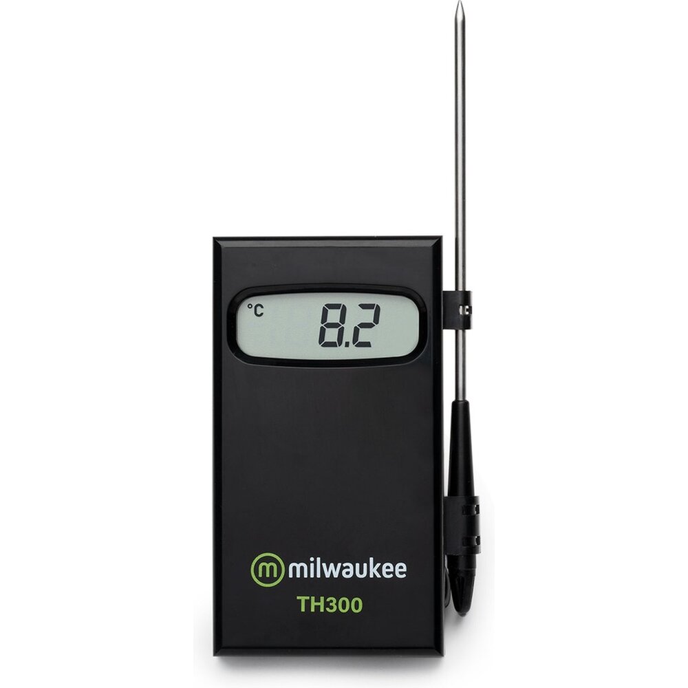 MILWAUKEE TH300 DIGITALE THERMOMETER MET LOSSE RVS SENSOR -50°C TOT ...