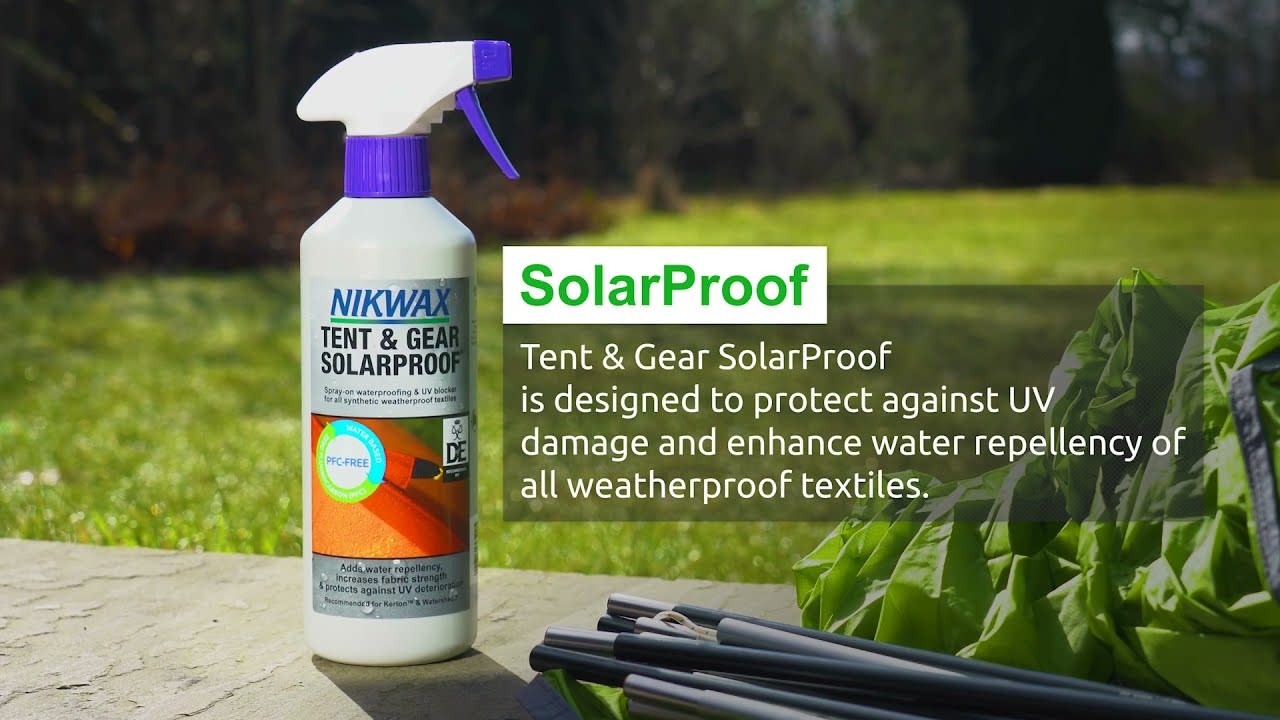 Nikwax Tent and Gear Solarproof (2023) - Gannon Sports