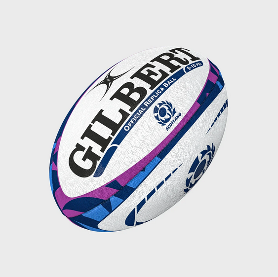 Gilbert Scotland Official Replica Rugby Ball (2023) Mini - Gannon Sports