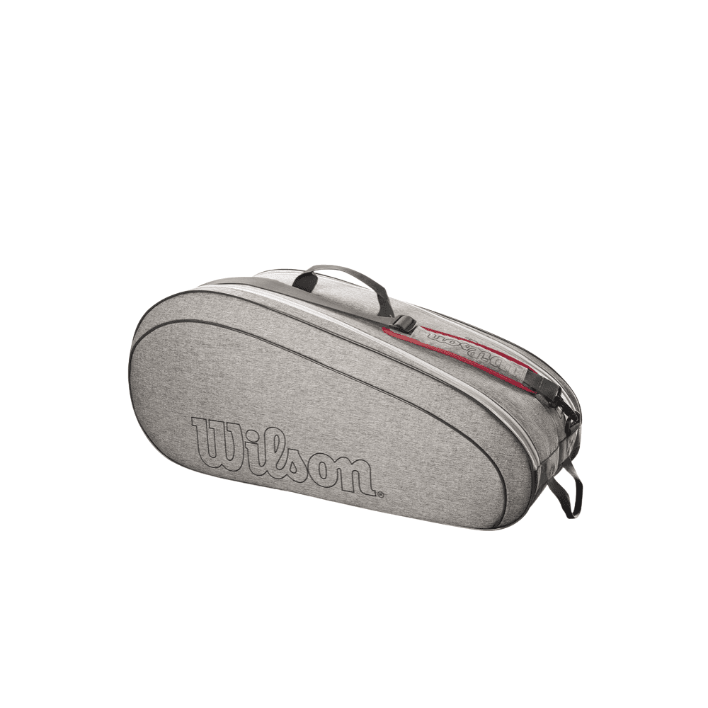 Wilson Team 6 Racket Bag (2023) Heather Grey - Gannon Sports