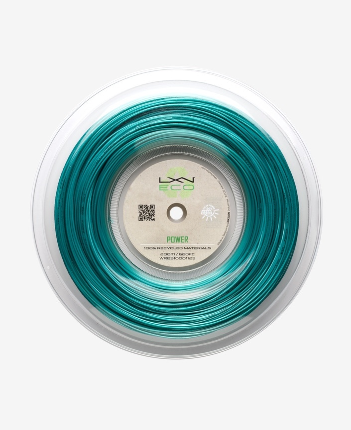 Luxilon Eco Power 200m Reel - Green - Gannon Sports