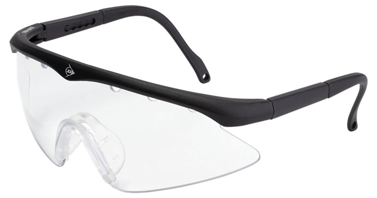 Dunlop Junior Squash Goggles (2024) Black - Gannon Sports