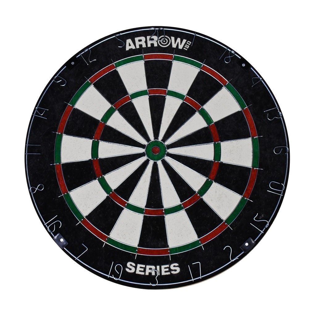 Arrow 180 Bristle Dartboard (2024) - Gannon Sports