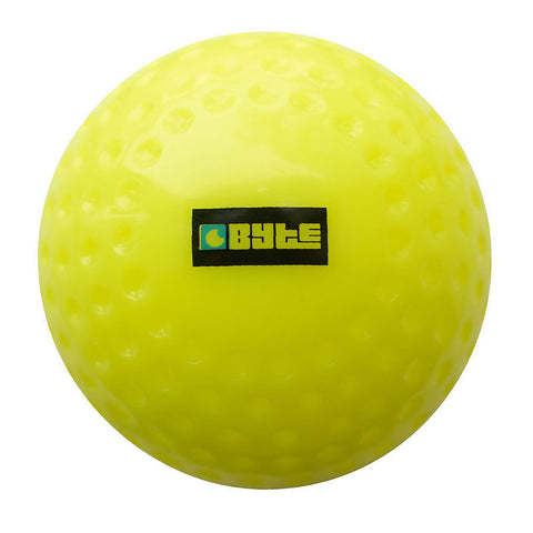Byte Mini Hockey Ball (2025) Yellow - Gannon Sports