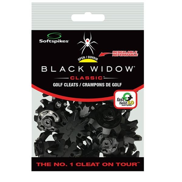 SoftSpikes BlackWidow (fast twist) Golf Cleats - Gannon Sports