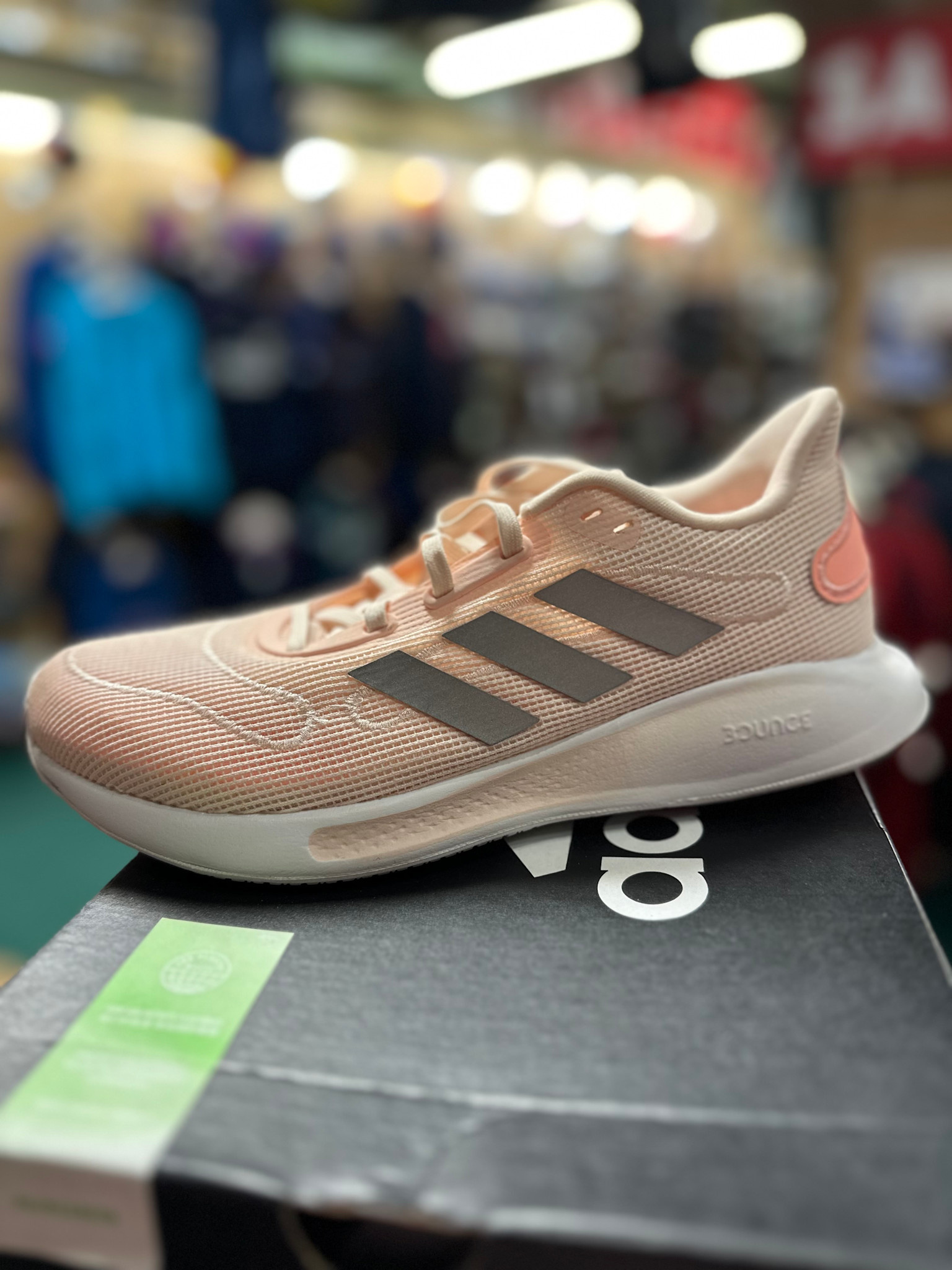 Adidas Galaxar Ladies Running Shoe (2021) - Pink 5.5 - Gannon Sports