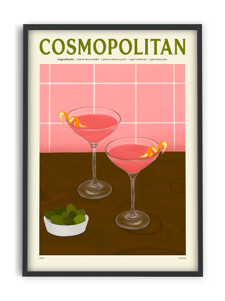 Elin PK - Cosmopolitan | 50x70cm | Art Print | KKEC Webshop - KKEC