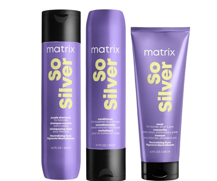 Matrix So Silver XL Set morgen in huis - €27,50 - Haarspullen.nl